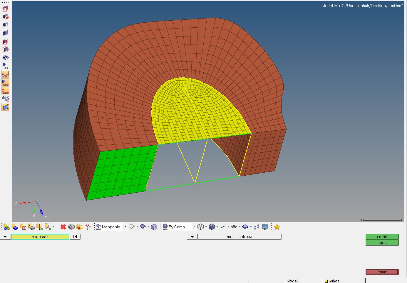 hex mesh - HyperMesh - Altair Products - Altair Community