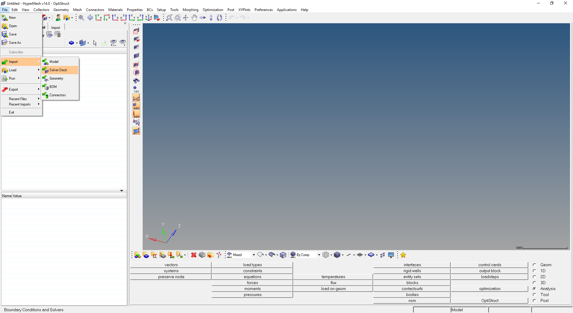 How To Open Fem File Radioss Altair Products Altair Community