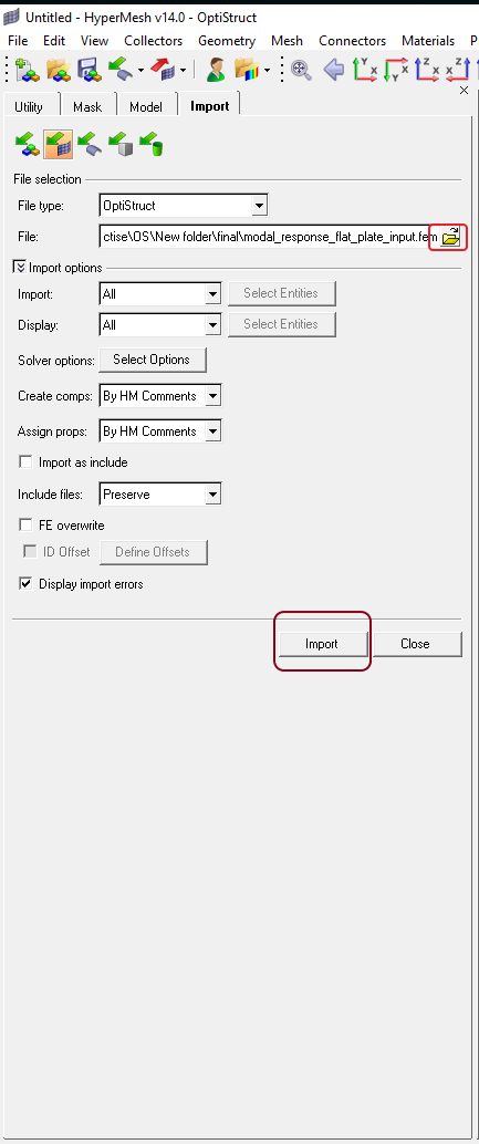 How To Open Fem File Radioss Altair Products Altair Community