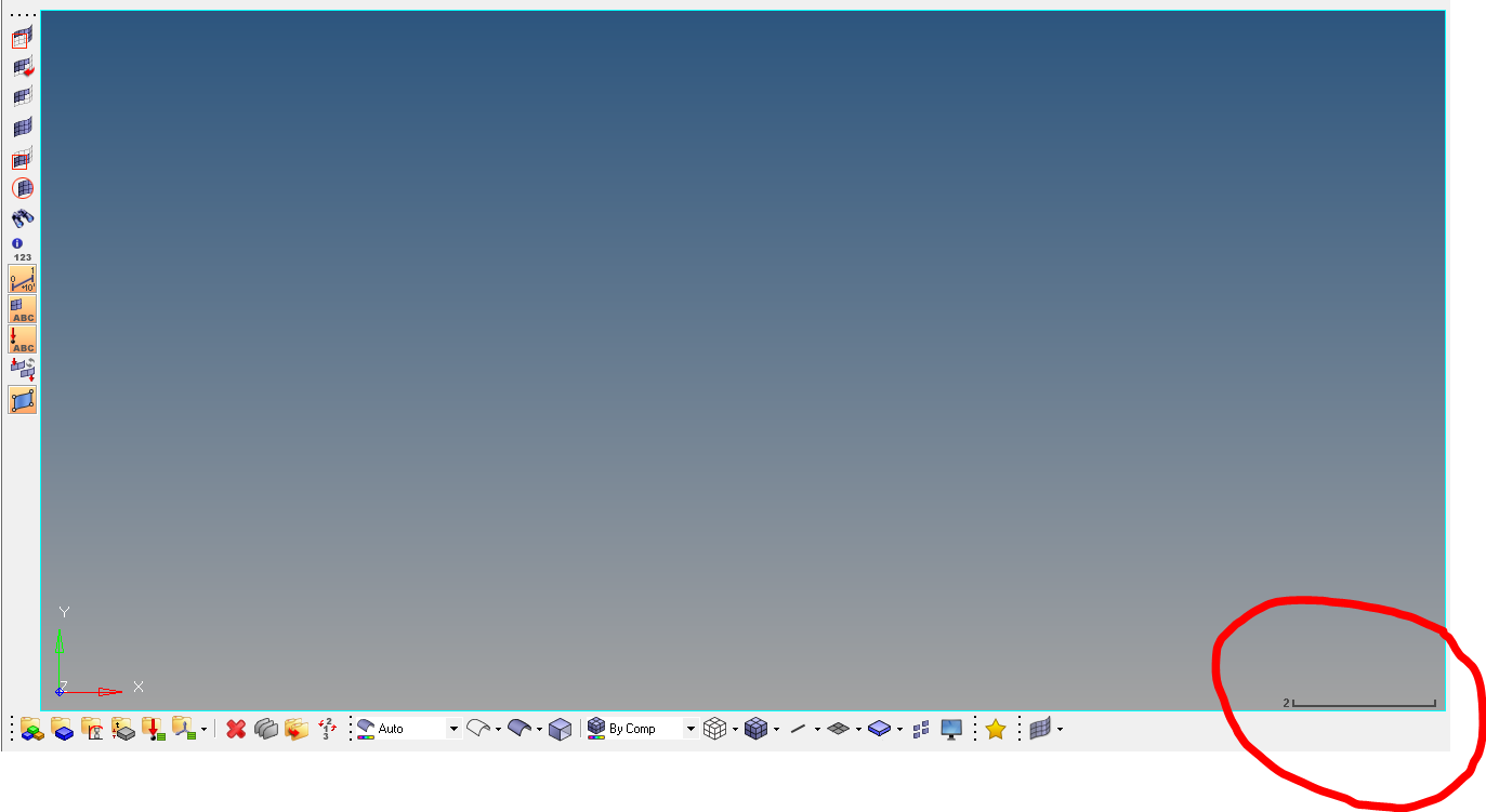 How To Show Scale Of The Model And Absolute Values In Hyperview Hyperview Altair Products