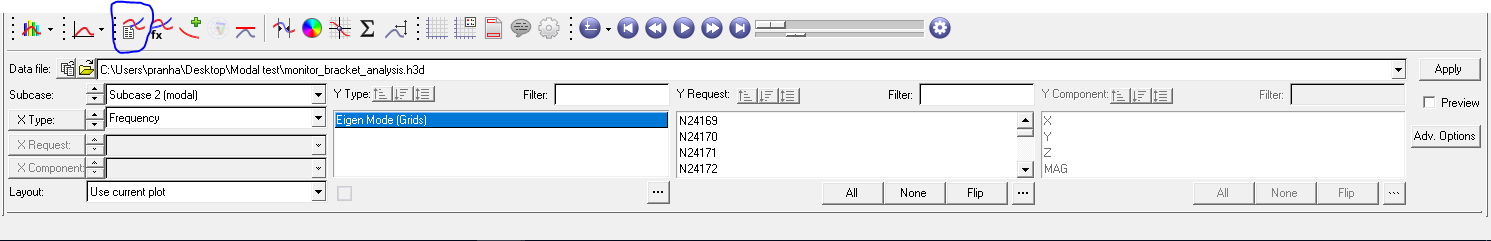Select The Maximum Of A Displacement Hyperview Altair Products Altair Community