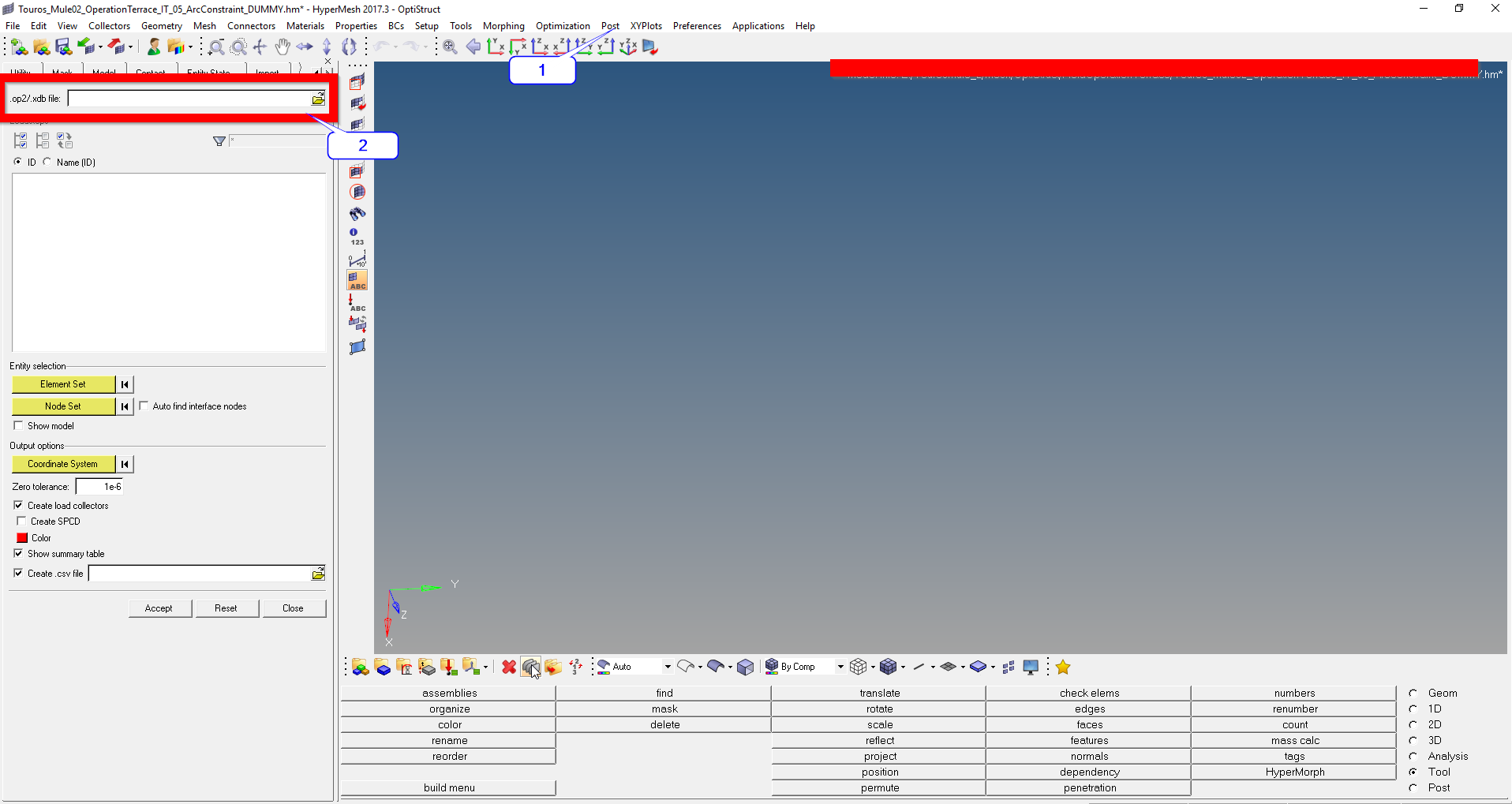 How To Obtain Op2 Or Xdb Output Result File Optistruct Altair Products Altair Community