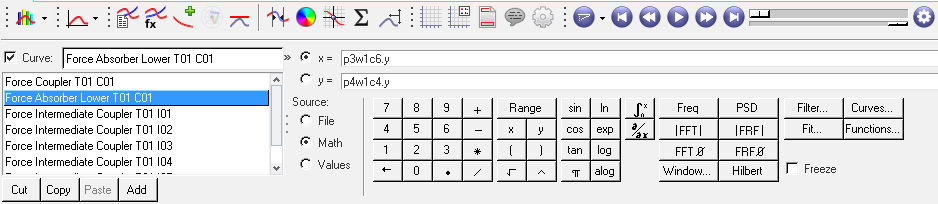 How To Create Load Vs Displacement Plot In Hyperview Hypergraph Altair Products Altair