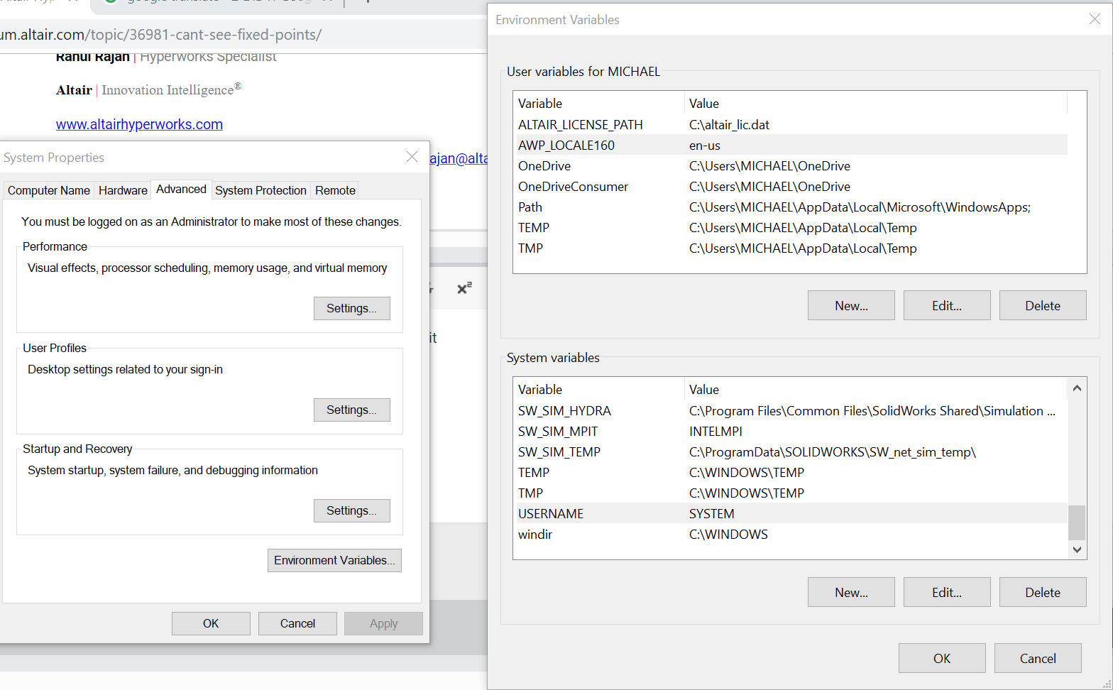 cant see fixed points - HyperMesh - Altair Products - Altair Community