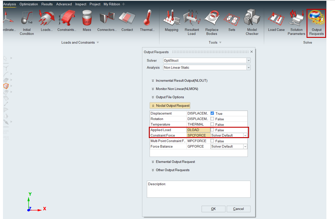 Simlab Output Applied Load And Reaction Force Summary Simlab Altair Products Altair Community 8131