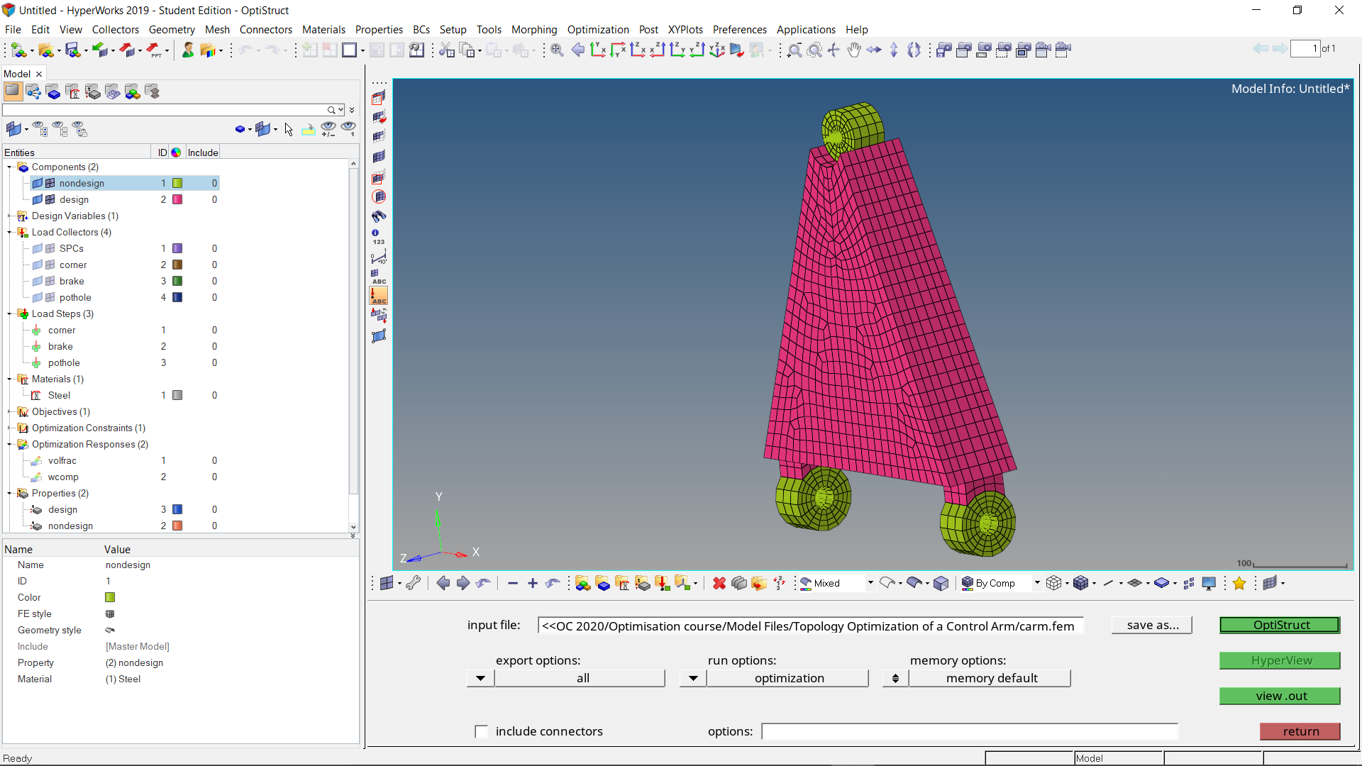 Optistruct Solver View doesn't show up - OptiStruct - Altair Products ...