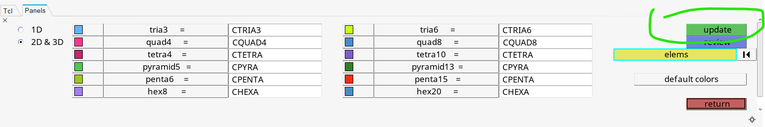 Elements not defined in template - HyperMesh - Altair Products - Altair Support